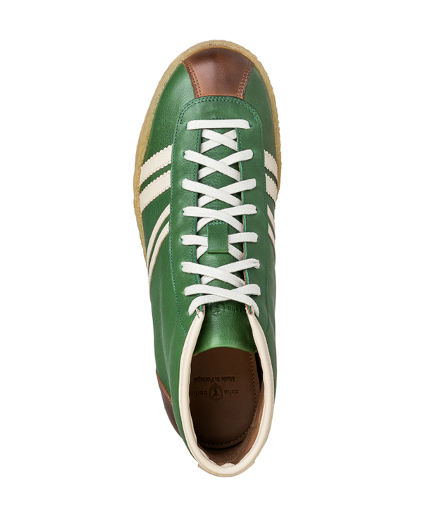 Trainer high Trainingsschuh grün / cremeweiß / cognac online kaufen ...