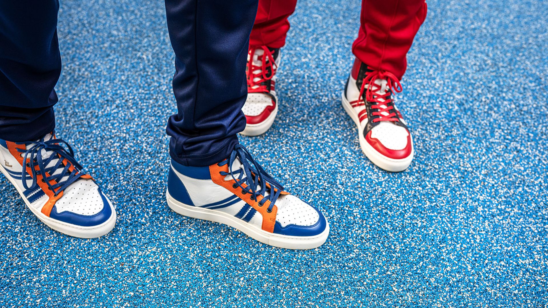 Basketballer high-top retro trainers | ZEHA Berlin